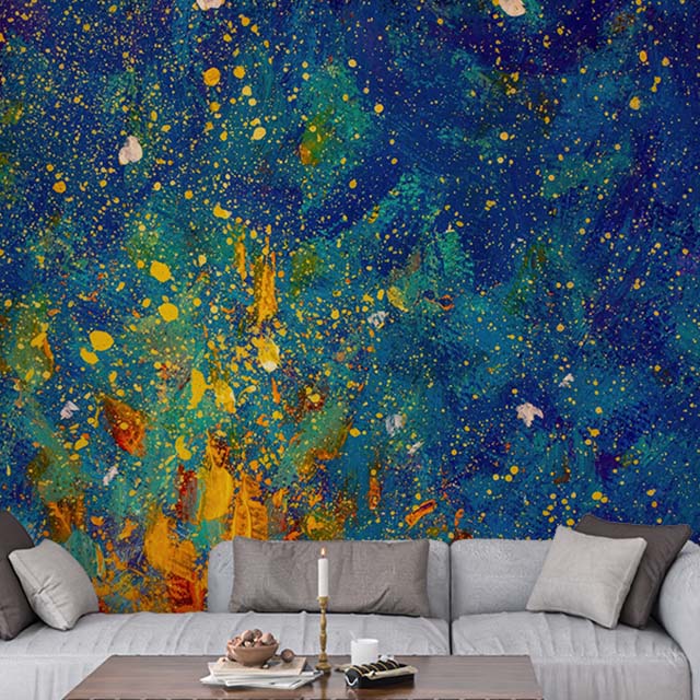 Stunning Abstract Wallpaper for Accent Walls: Create Eye-Catching Focal ...