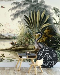 Nile Delta Scenic Peel and Stick Wallpaper for Living Room, Bedroom ...