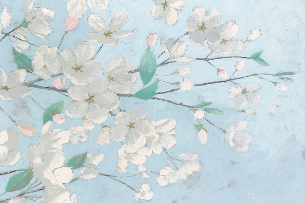 Blue Spring Scenic Wallpaper - Peel and Stick Walls Forever
