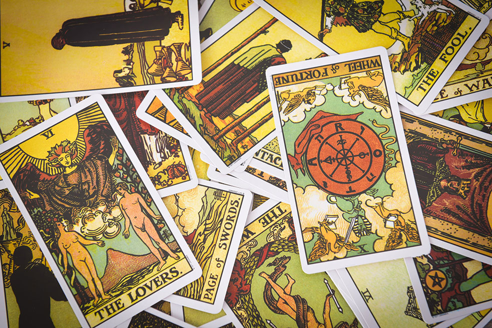 Tarot of Hope Peel and Stick Wallpaper for Living Room, Bedroom