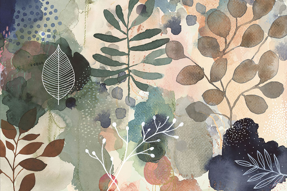 Flourish the Flow Wallpaper – Artistic and Modern Decor Walls Forever