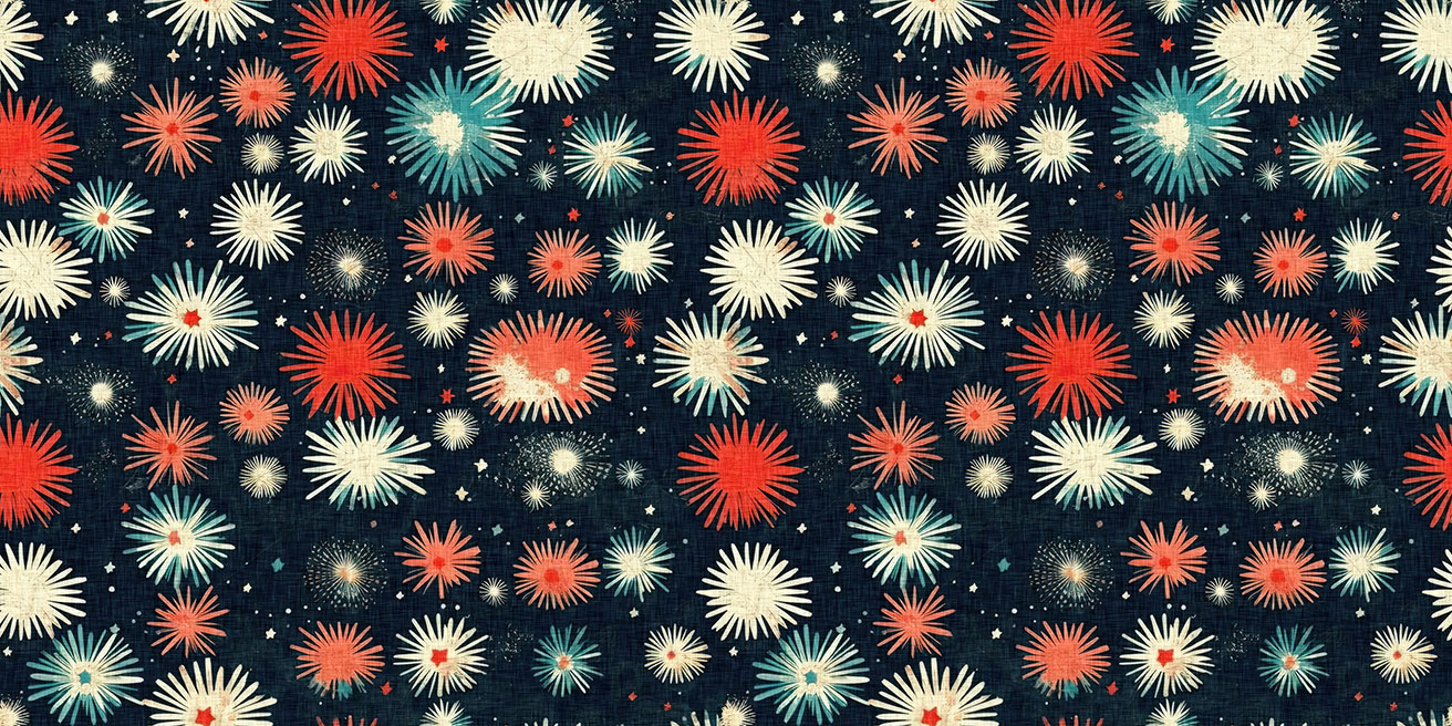 Fireworks Celebration Wallpaper - Custom Made, Eco-Friendly for Living ...